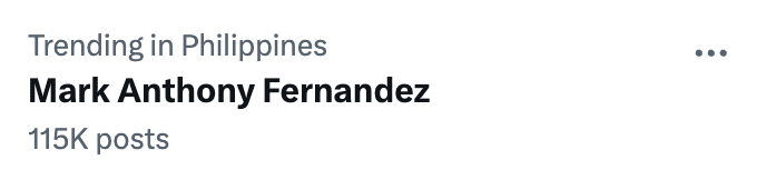 Mark Anthony Fernandez trends over alleged video scandal